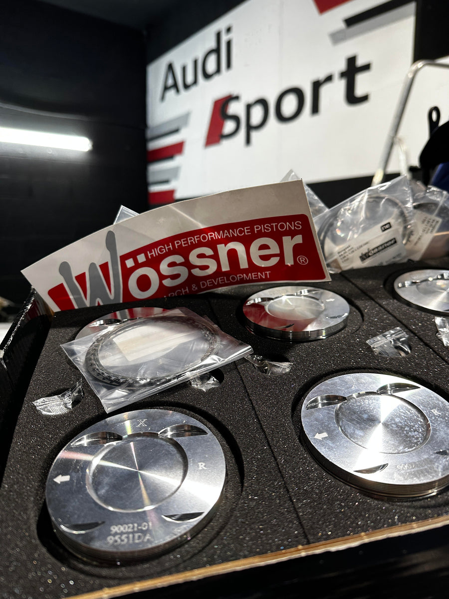Wossner Performance Forged Pistons / Piston Rings / Pin For Audi S4 ...